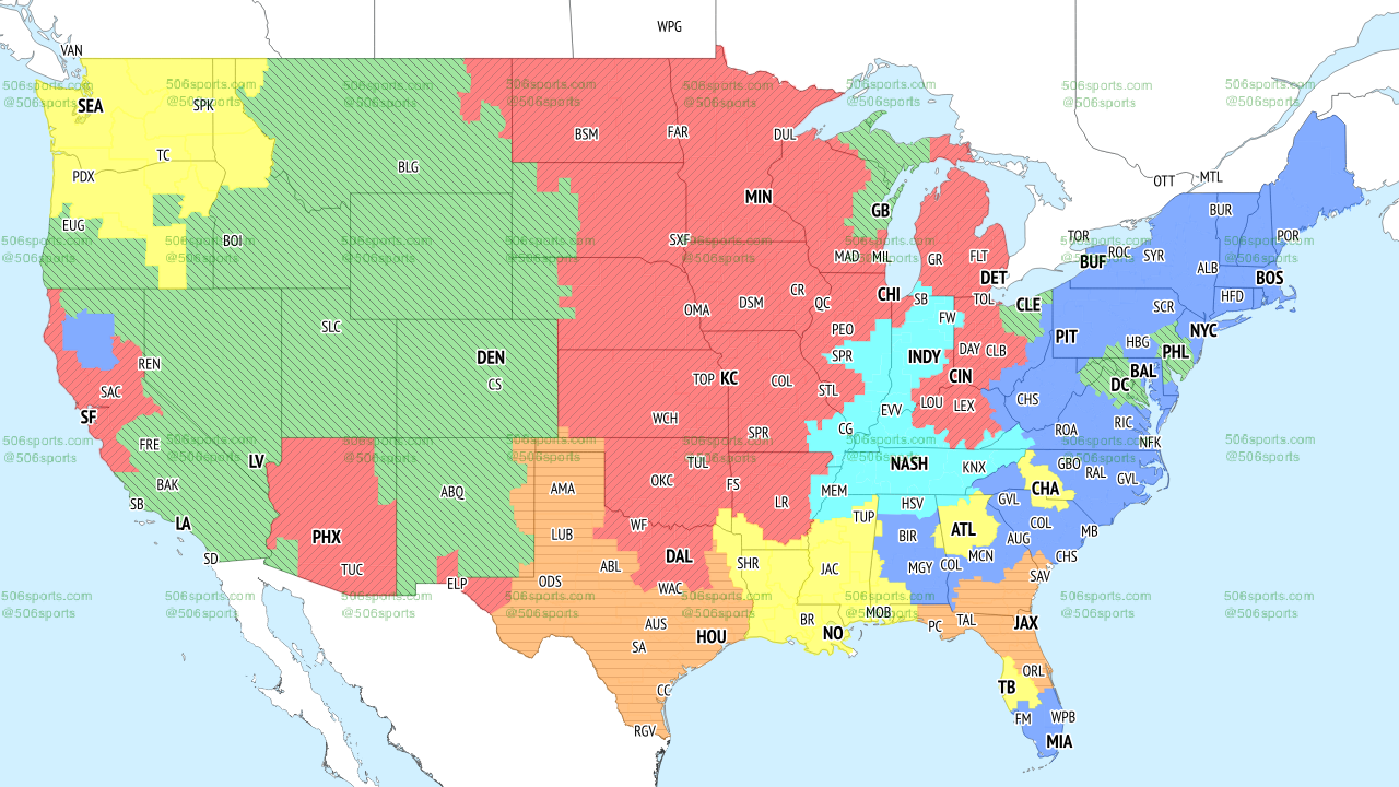 NFL Coverage Map Week 3: Complete TV Broadcast Schedule and Announcers for FOX, CBS, and More