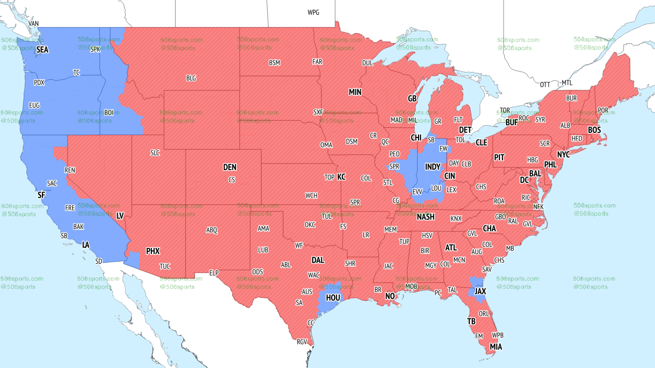 NFL Coverage Map Week 15: Updated TV Broadcast Schedule and Announcers ...